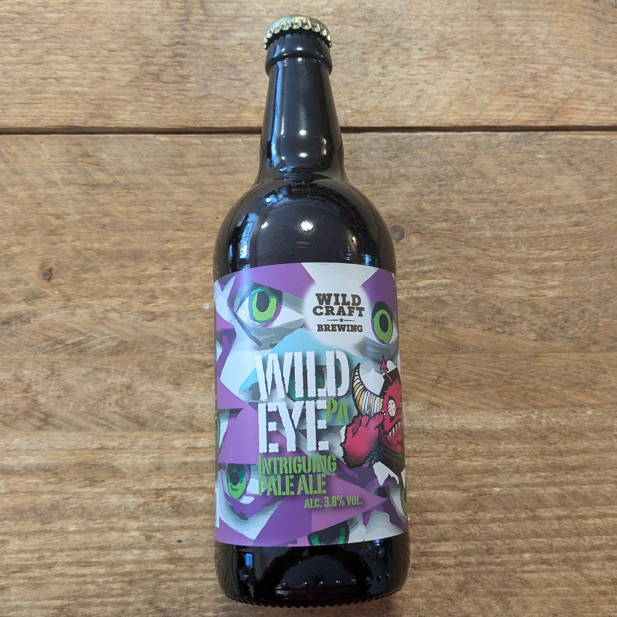 Wildcraft Wild Eye PA Pale 3.8% 500ml – High Peak Wine & Beer Co