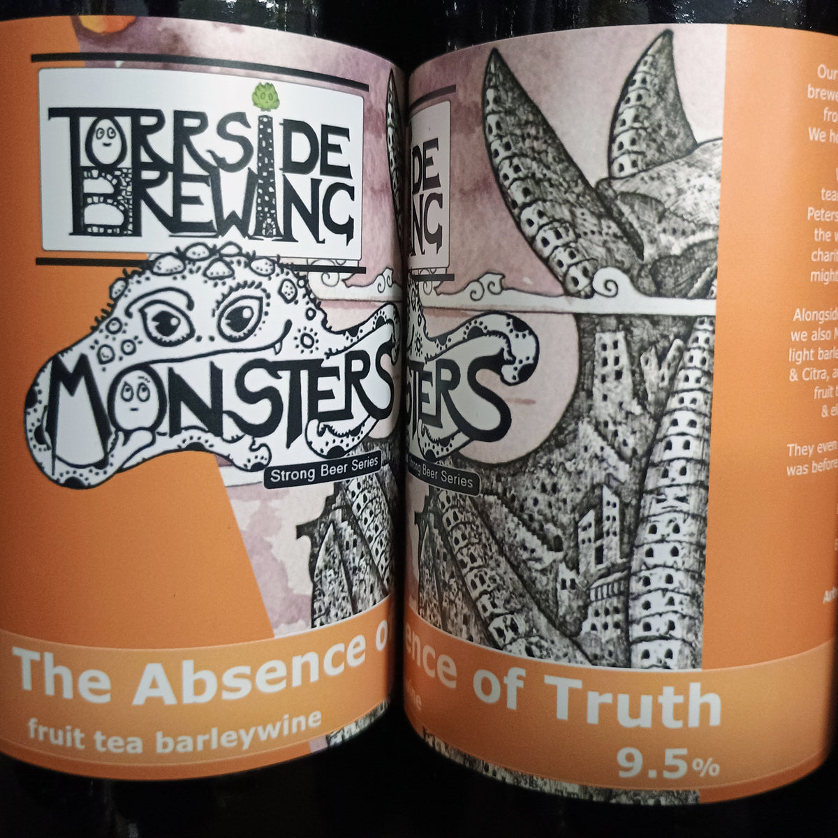 Torrside Monsters 'Absence Of Truth' Fruited Barley Wine 9.5% 330ml ...