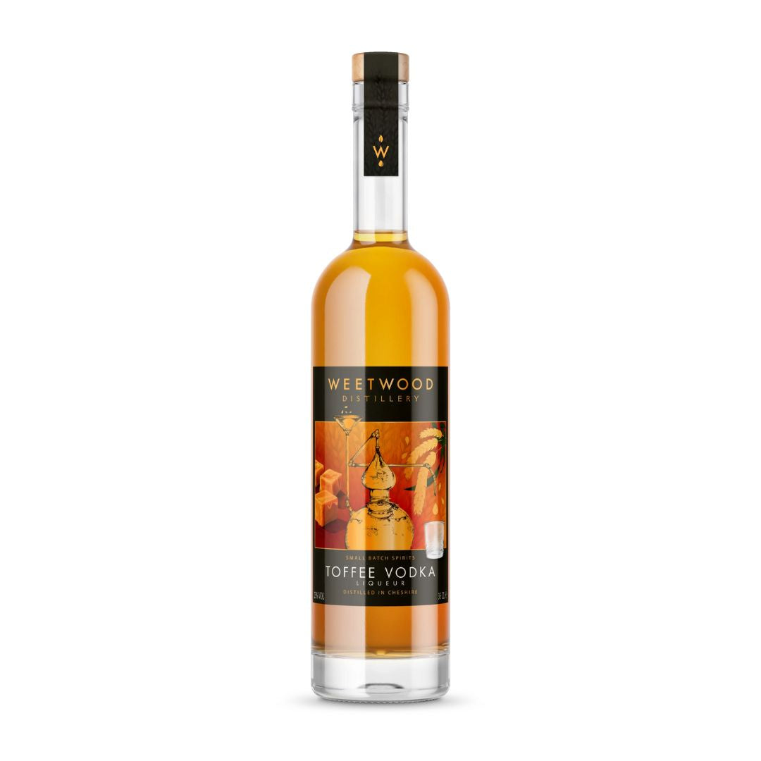 Weetwood Toffee Vodka Liqueur 25% 35cl – High Peak Wine & Beer Co