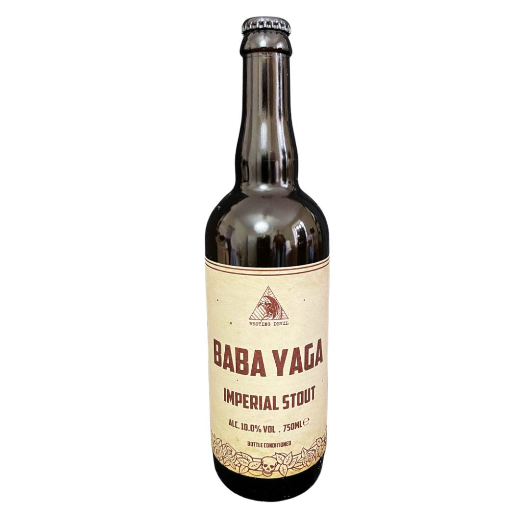 Resting Devil 'Baba Yaga' Imperial Stout 10% 75cl – High Peak Wine ...