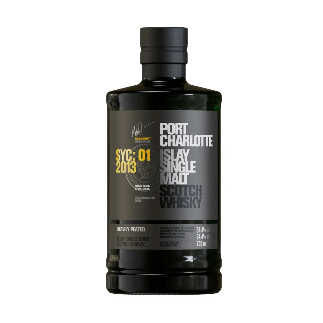 Port Charlotte Syrah Cask Islay Single Malt 54.4% 70cl – High Peak Wine ...