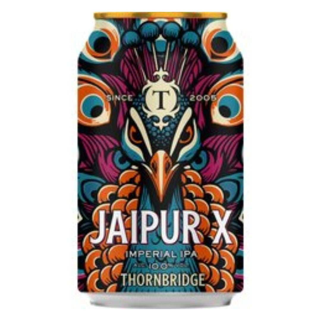 Thornbridge Jaipur X Imperial IPA 10% 330ml – High Peak Wine & Beer Co