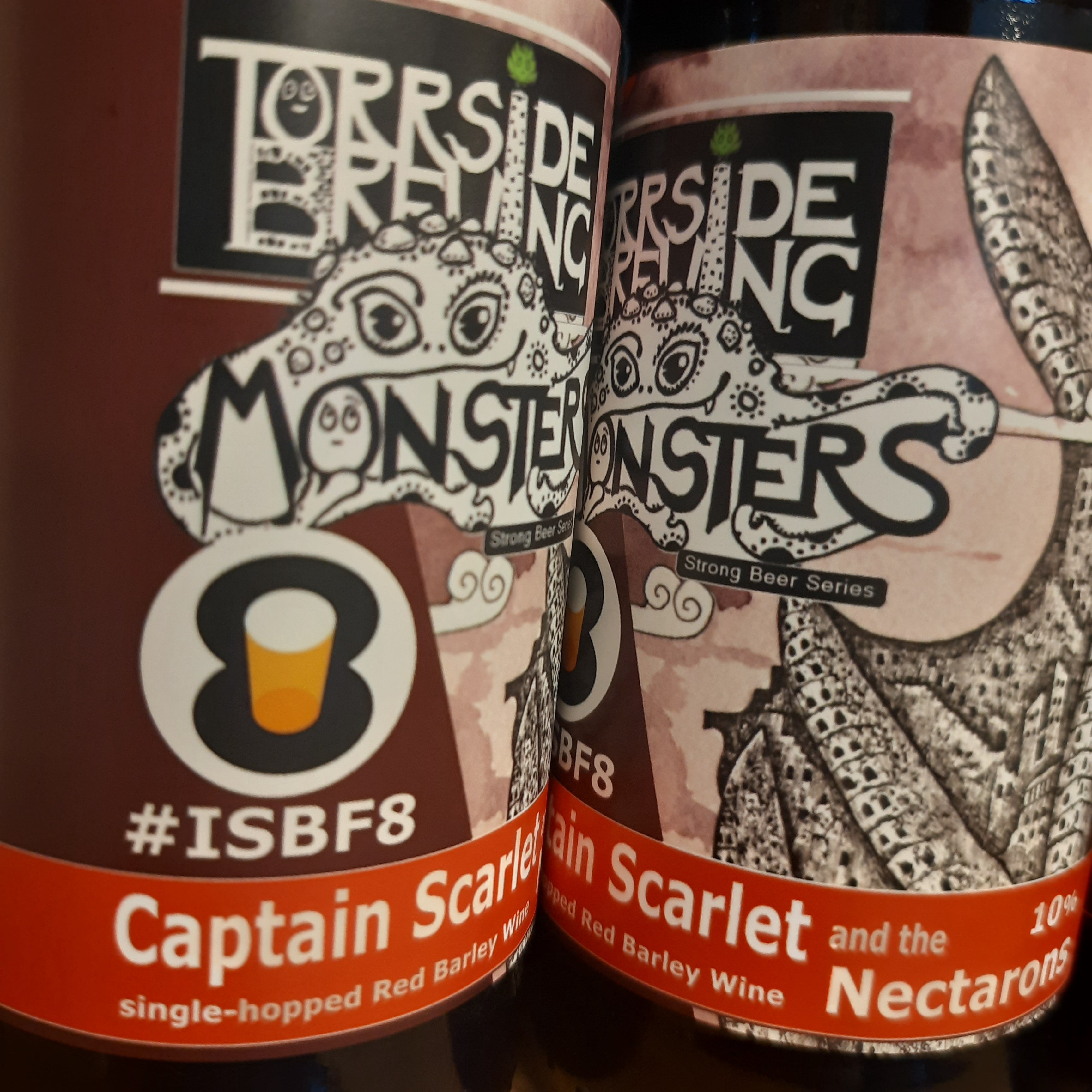 Torrside Monsters 'Captain Scarlet & The Nectarons' 10% 330ml – High ...